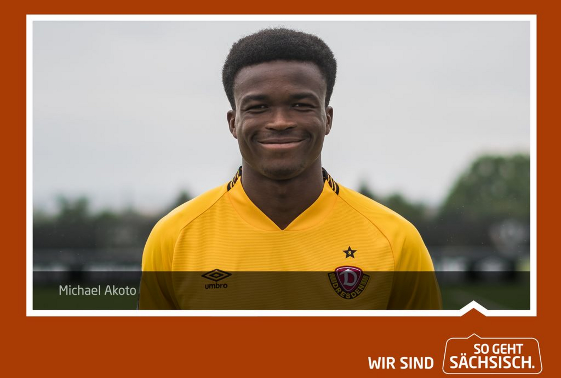 WIR SIND "So geht sächsisch.": Michael Akoto