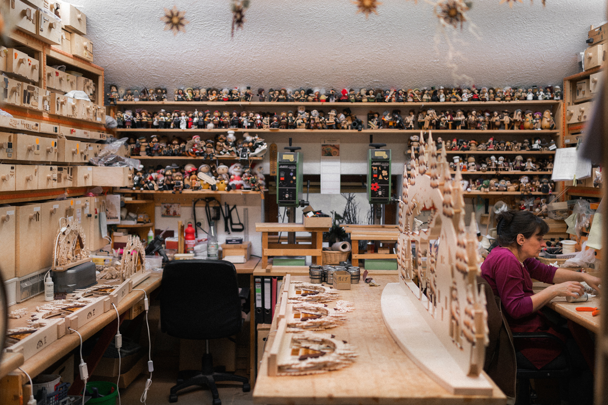 Ratags - traditionelle erzgebirgische Holzkunst